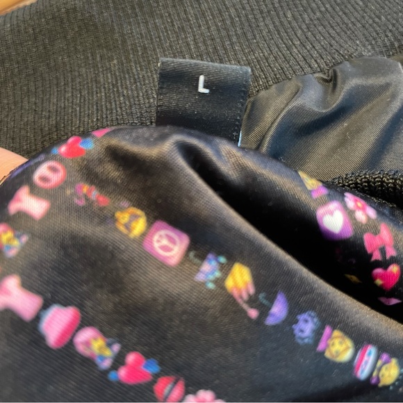 Apple | Jackets & Coats | Rare Apple Exclusive Reversible Emoji Plaid ...